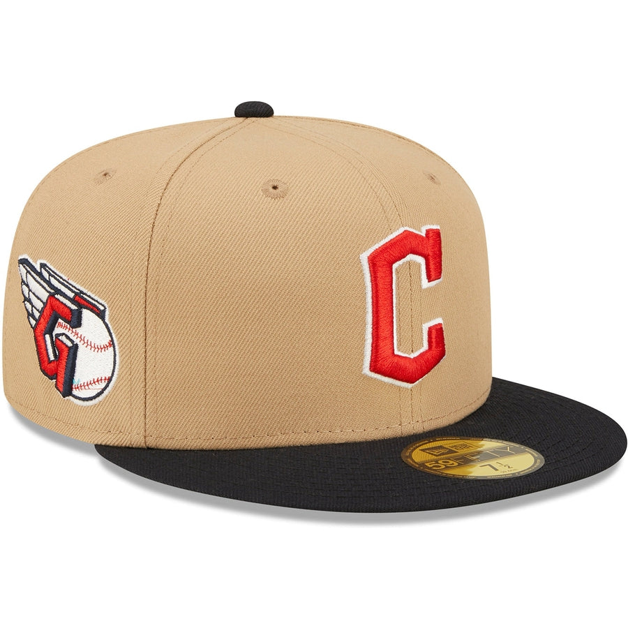 New Era x Lids HD Cleveland Guardians Classic Camel 2022 59FIFTY Fitte