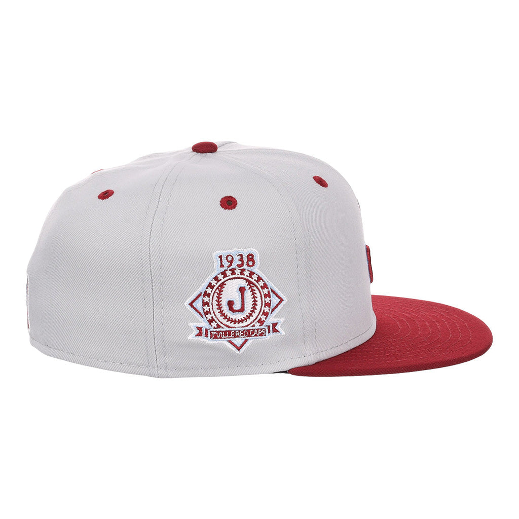 Ebbets Jax Red Caps NLB Storm Chasers Fitted Hat