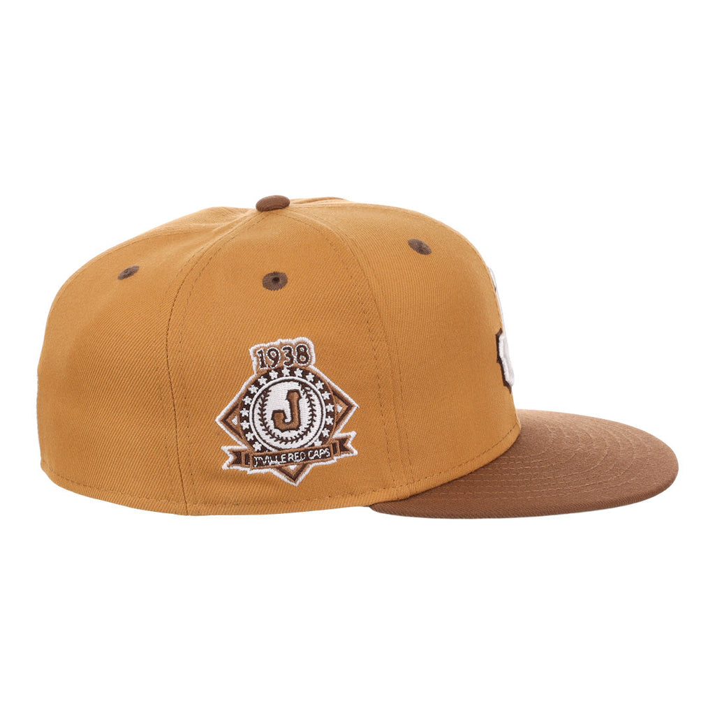 Ebbets Jax Red Caps NLB Sandbag Fitted Hat