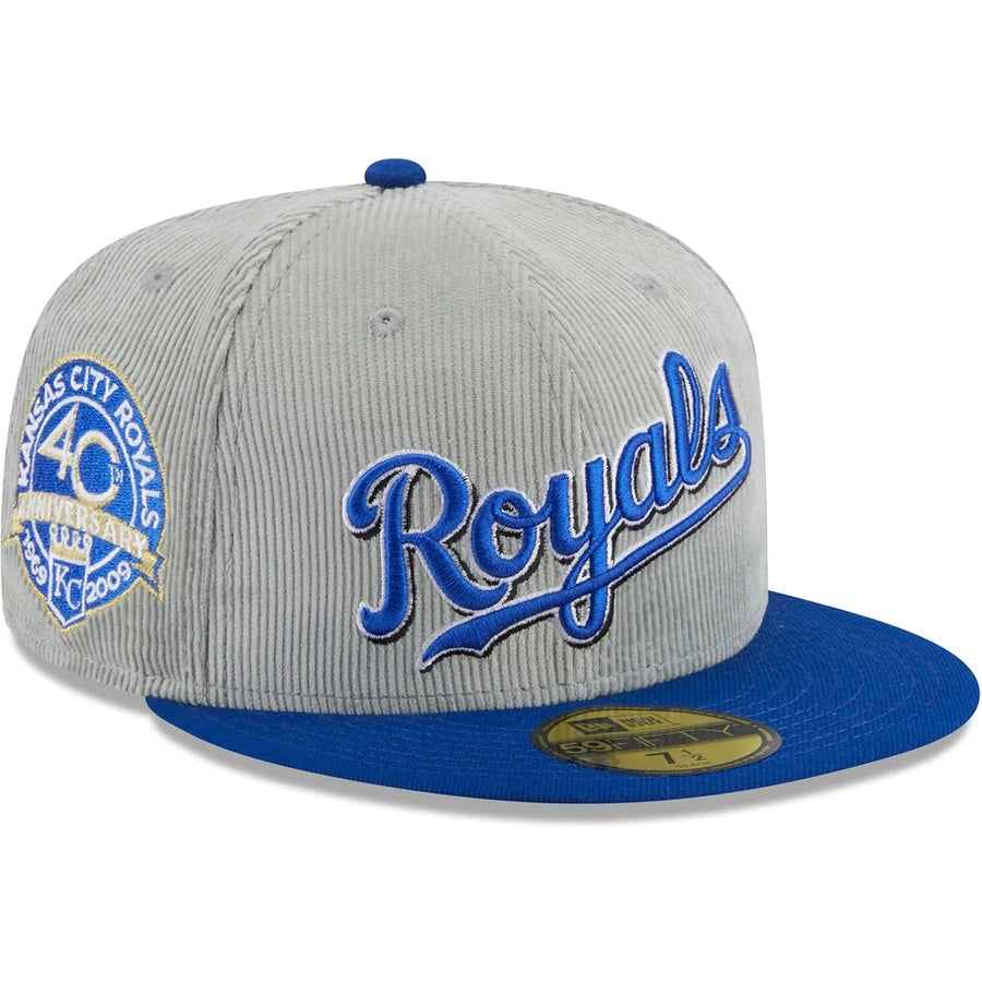 New Era x Lids HD Kansas City Royals Cord Script 2023 59FIFTY Fitted C