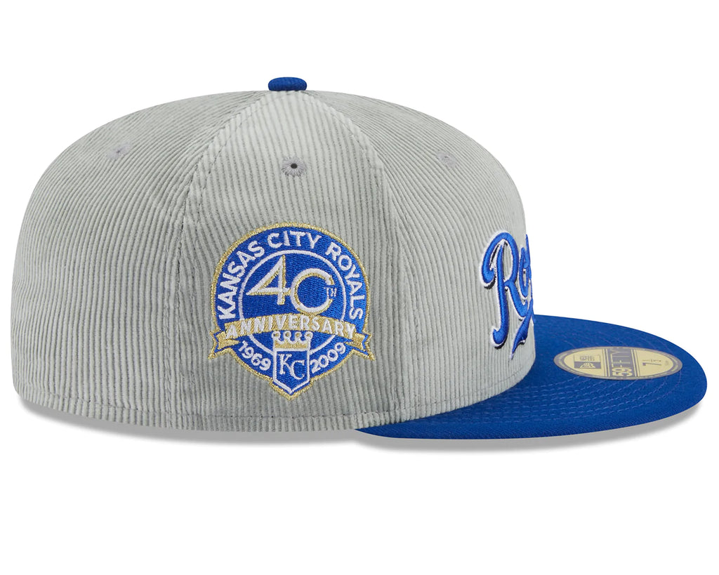New Era x Lids HD Kansas City Royals Cord Script 2023 59FIFTY Fitted C