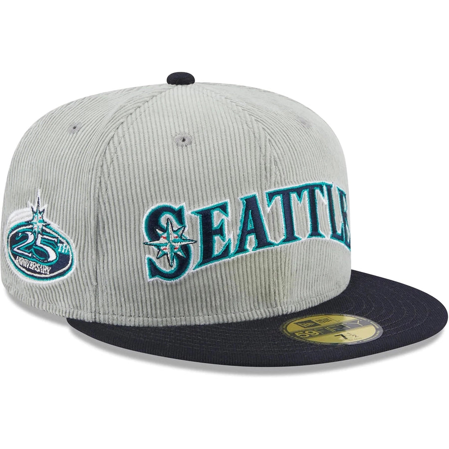 New Era x Lids HD Seattle Mariners Cord Script 2023 59FIFTY Fitted Cap