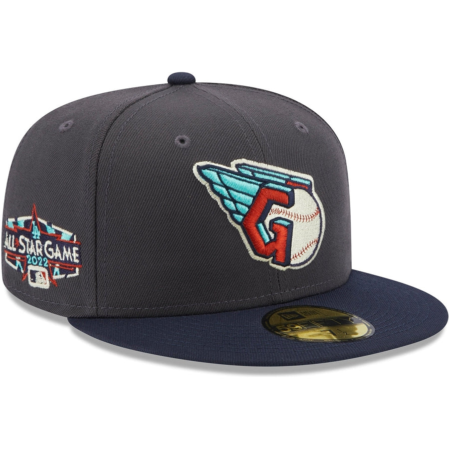 New Era x Lids HD Cleveland Guardians 2023 Sea Fog 59FIFTY Fitted Cap