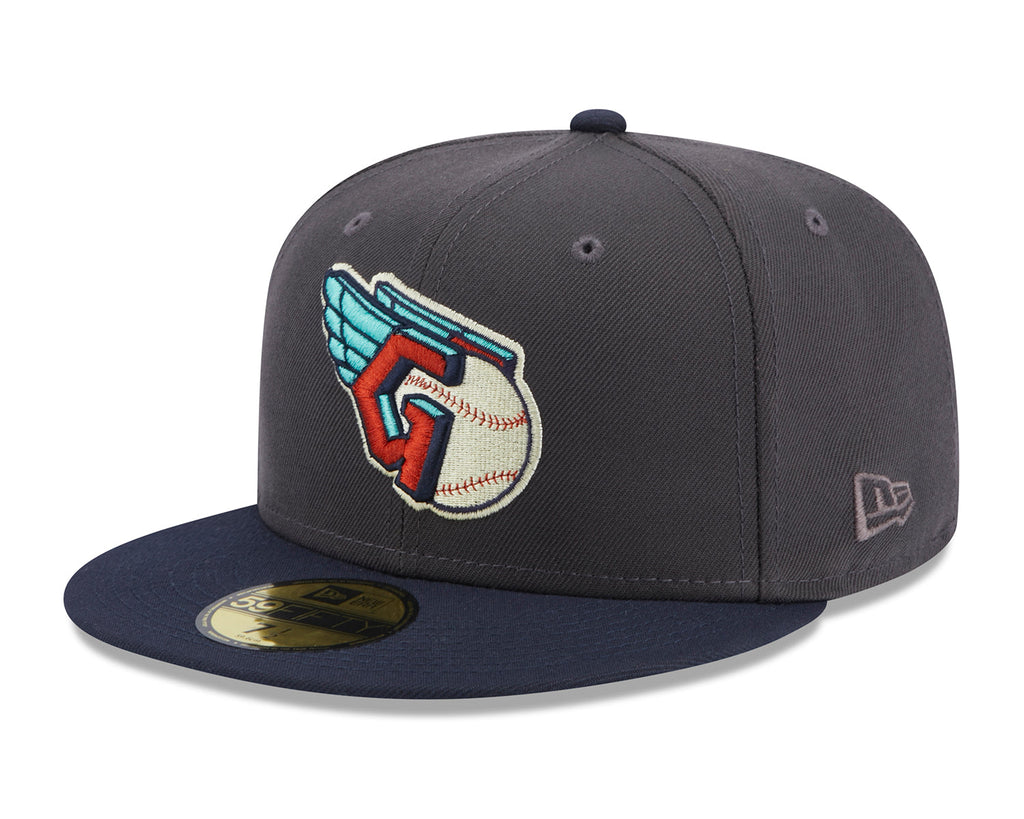 New Era x Lids HD Cleveland Guardians 2023 Sea Fog 59FIFTY Fitted Cap