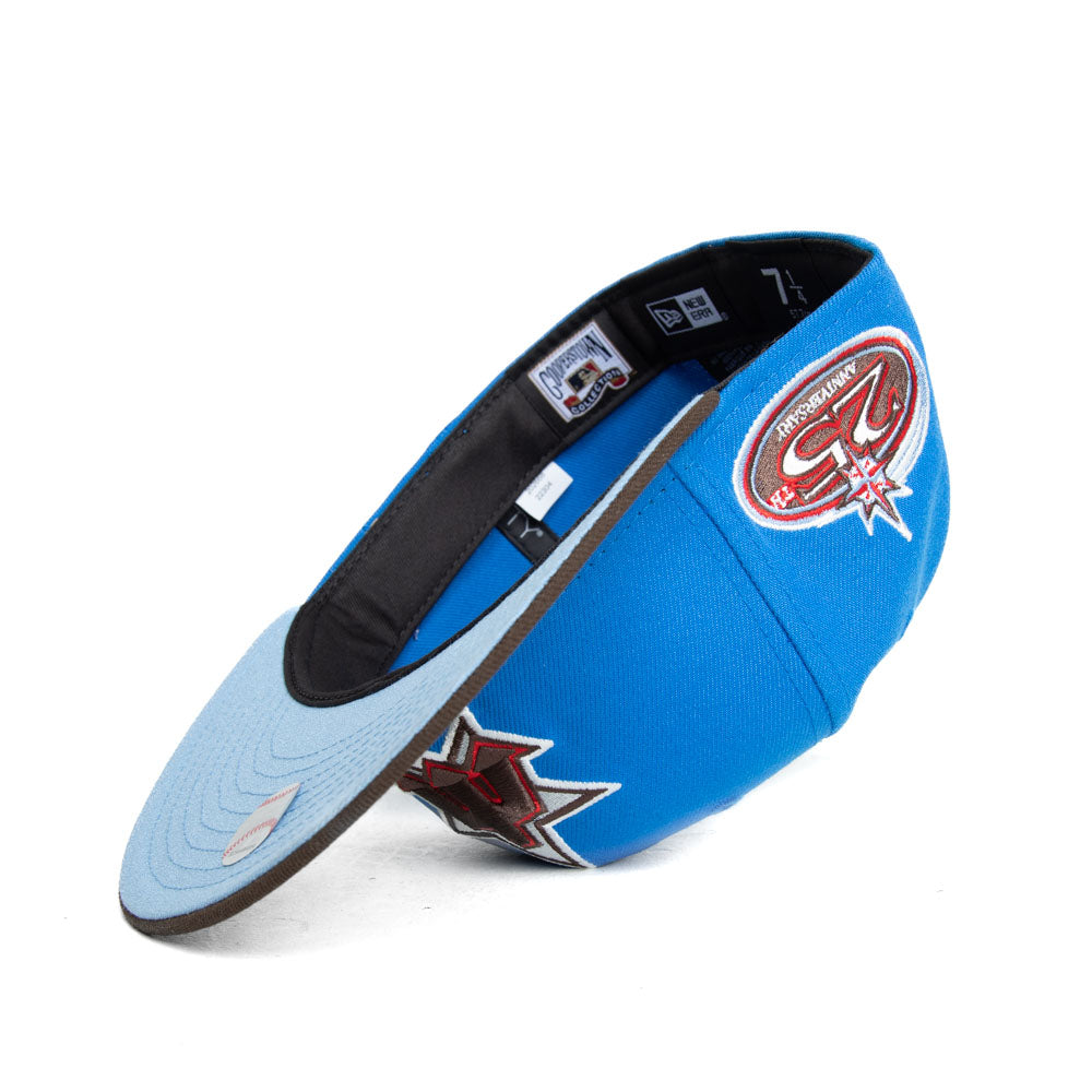 New Era Seattle Mariners 'Reef' Blue/Walnut Brown 59FIFTY Fitted Hat