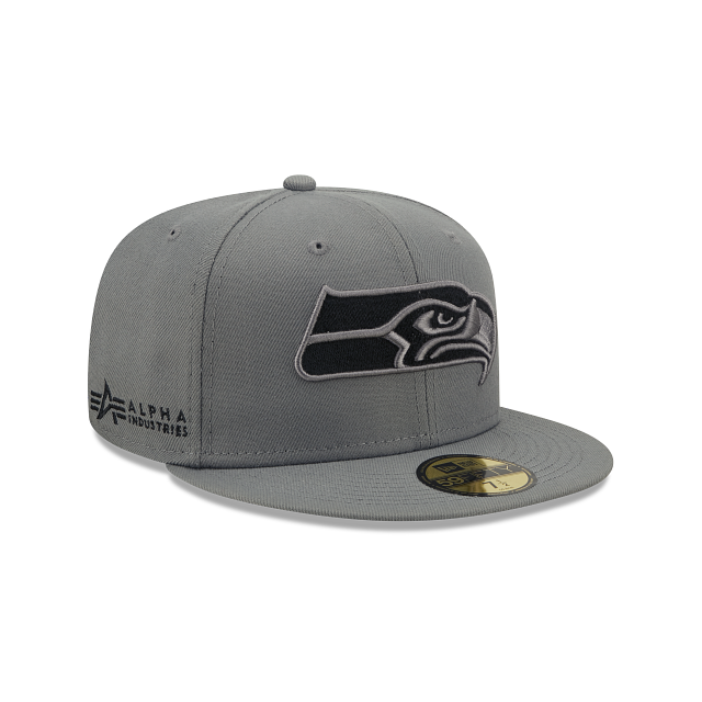 New Era Alpha Industries X Seattle Seahawks Gray 2022 59FIFTY Fitted H