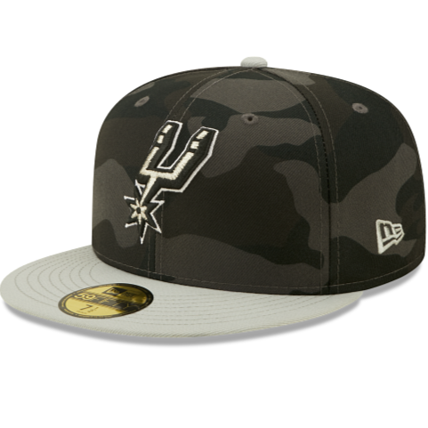 New Era San Antonio Spurs Lifestyle Camo 59FIFTY Fitted Hat