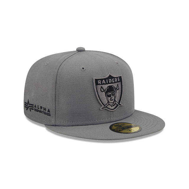 New Era Alpha Industries X Las Vegas Raiders Gray 2022 59FIFTY Fitted