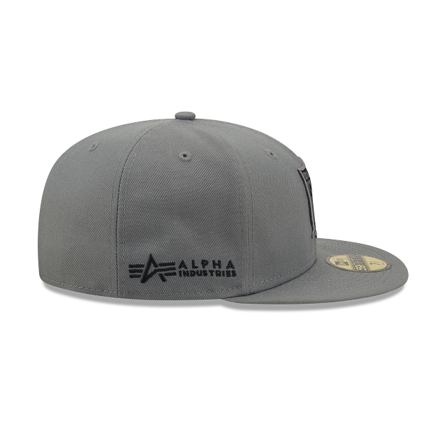 New Era Alpha Industries X Las Vegas Raiders Gray 2022 59FIFTY Fitted