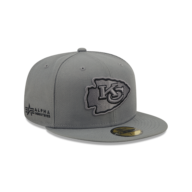 New Era Alpha Industries X Kansas City Chiefs Gray 2022 59FIFTY Fitted