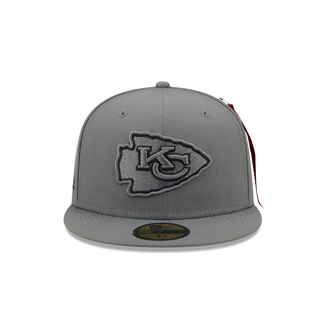 New Era Alpha Industries X Kansas City Chiefs Gray 2022 59FIFTY Fitted