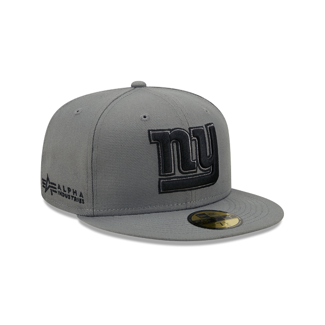 New Era Alpha Industries X New York Giants Gray 2022 59FIFTY Fitted Ha