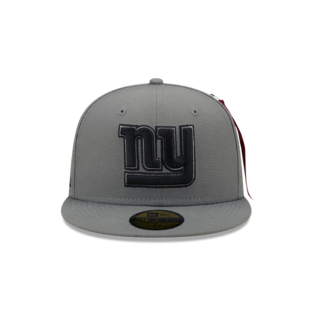 New Era Alpha Industries X New York Giants Gray 2022 59FIFTY Fitted Ha