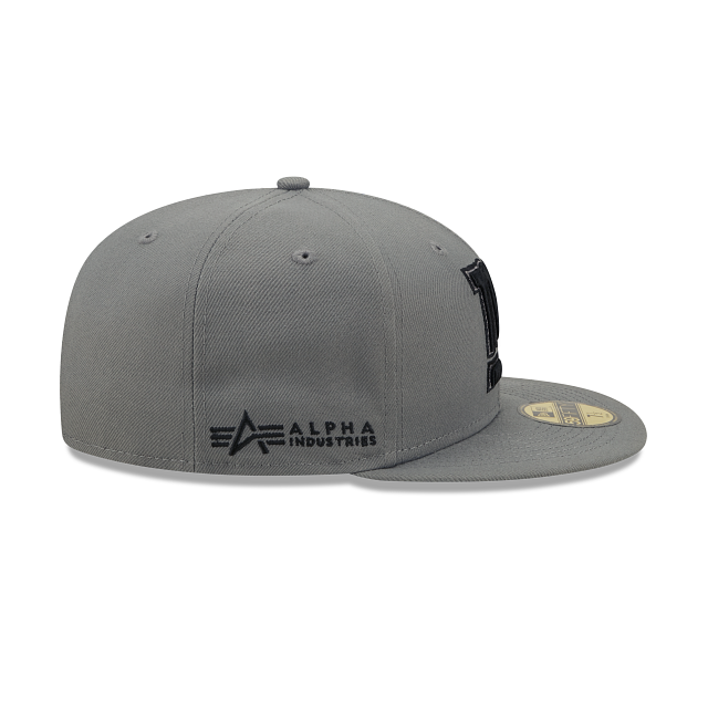 New Era Alpha Industries X New York Giants Gray 2022 59FIFTY Fitted Ha