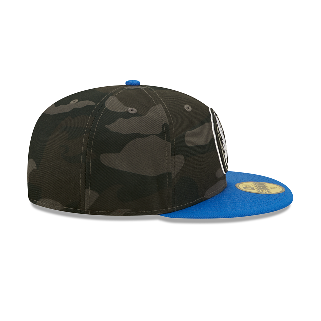 New Era Dallas Mavericks Lifestyle Camo 59FIFTY Fitted Hat