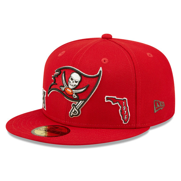 New Era Tampa Bay Buccaneers Team Identity 59FIFTY Fitted Hat
