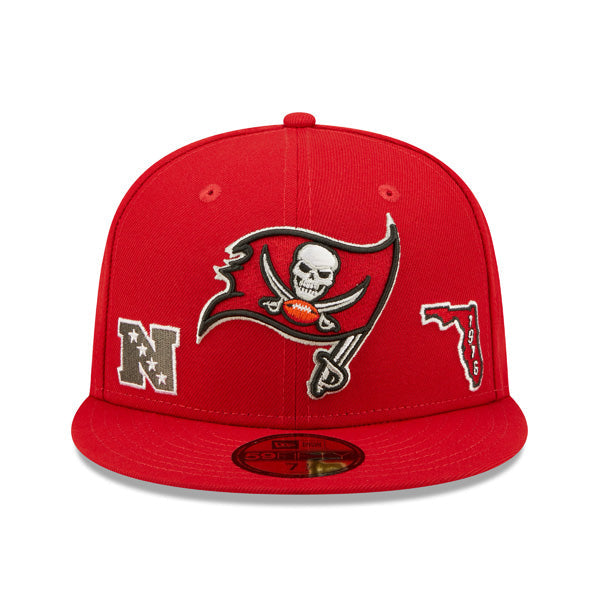 New Era Tampa Bay Buccaneers Team Identity 59FIFTY Fitted Hat