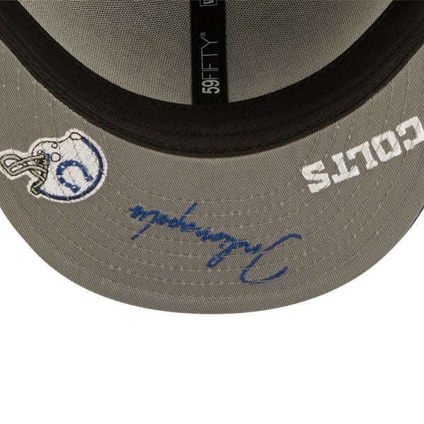 New Era Indianapolis Colts Team Identity 59FIFTY Fitted Hat