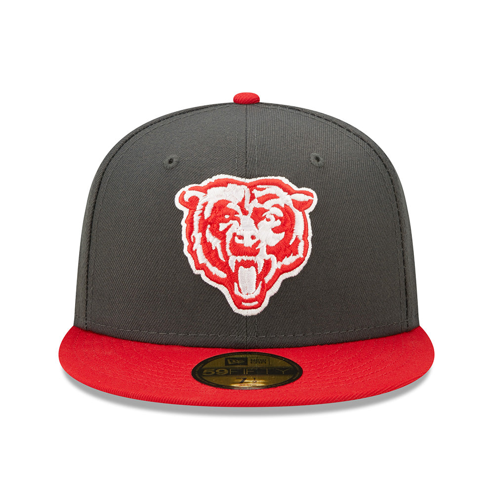 New Era Chicago Bears Two-Tone Steel 59FIFTY Fitted Hat