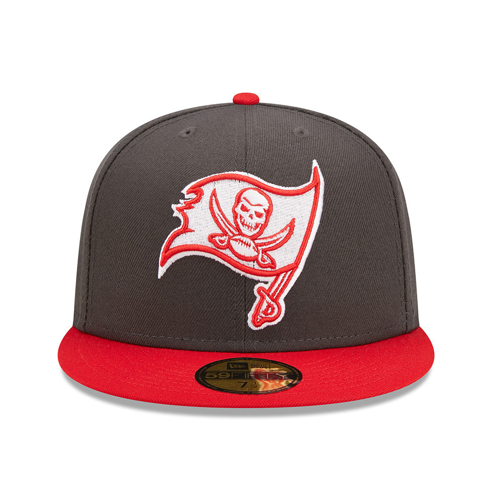 New Era Tampa Bay Buccaneers Two-Tone Steel 59FIFTY Fitted Hat