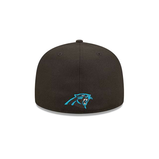 New Era Carolina Panthers 2022 Sideline Black 59FIFTY Fitted Hat