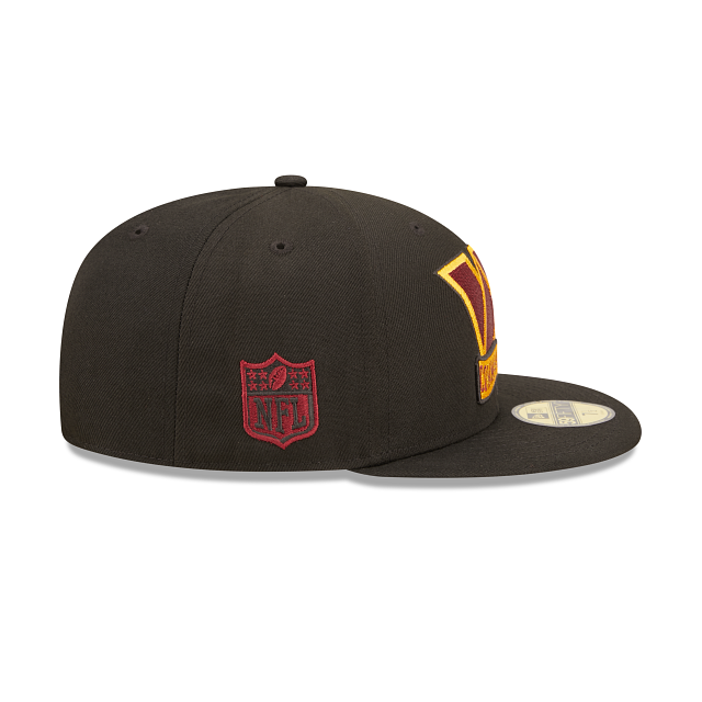 New Era Washington Commanders 2022 Sideline Black 59FIFTY Fitted Hat