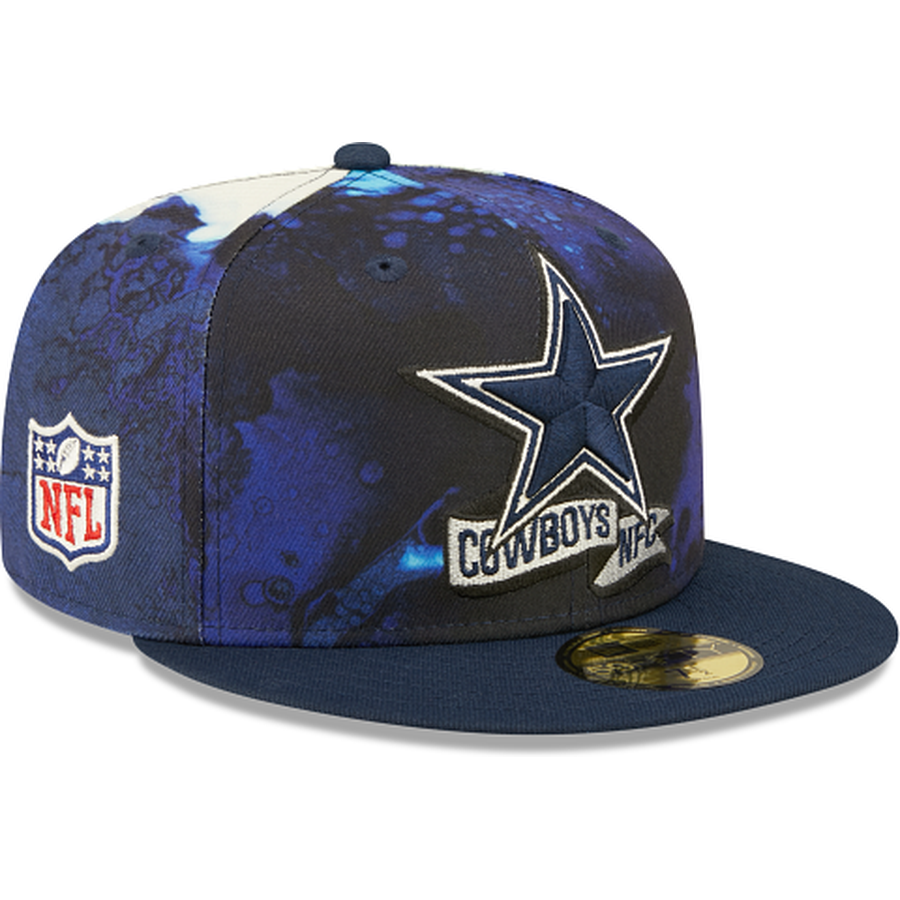 New Era Dallas Cowboys 2022 Sideline Ink Dye 59FIFTY Fitted Hat