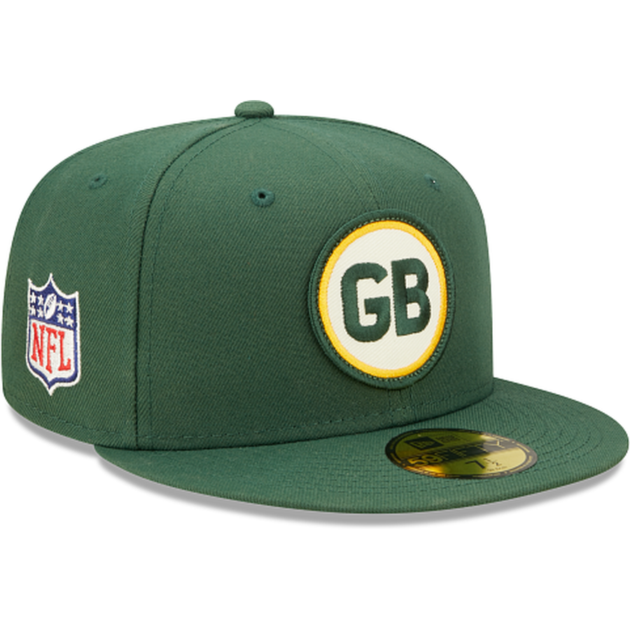 New Era Green Bay Packers 2022 Sideline Historic 59FIFTY Fitted Hat
