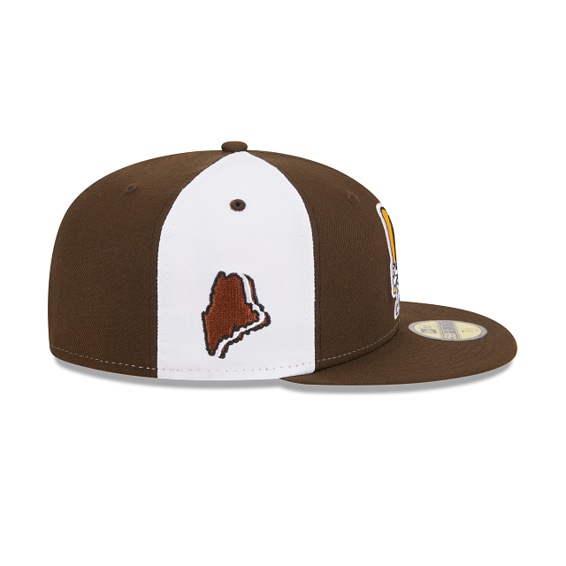 New Era Portland Sea Dogs Theme Night Brown 59FIFTY Fitted Hat