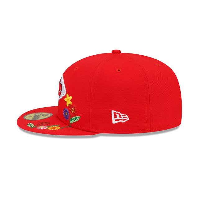 New Era Kansas City Chiefs Visor Bloom 2022 59FIFTY Fitted Hat