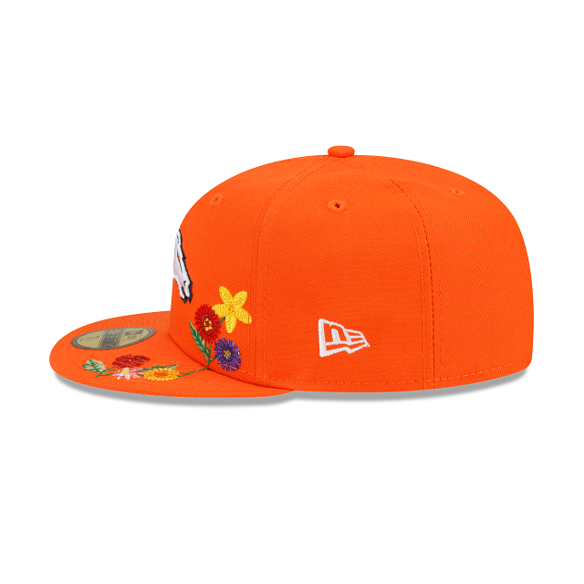 New Era Denver Broncos Visor Bloom 2022 59FIFTY Fitted Hat