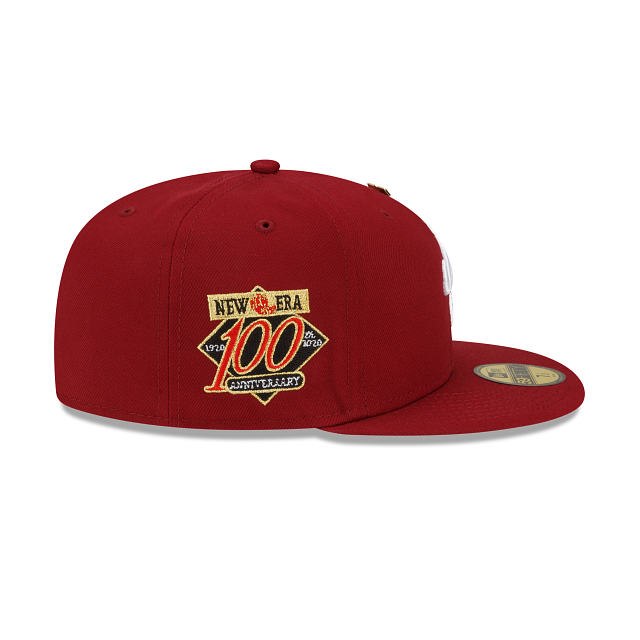 New Era Red 59FIFTY Day Fitted Hat