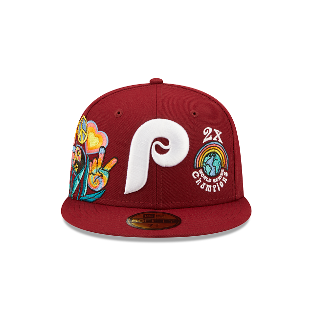 New Era Philadelphia Phillies Groovy 2022 59FIFTY Fitted Hat
