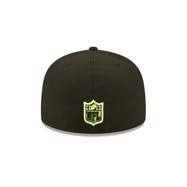 New Era Green Bay Packers Summer Pop Yellow 2022 59FIFTY Fitted Hat