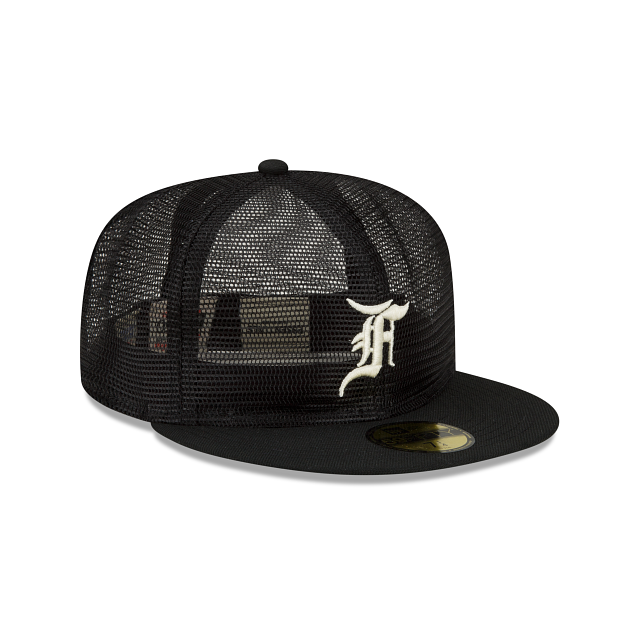 New Era Fear of God Essential Full Mesh Black 2022 59FIFTY Fitted Hat