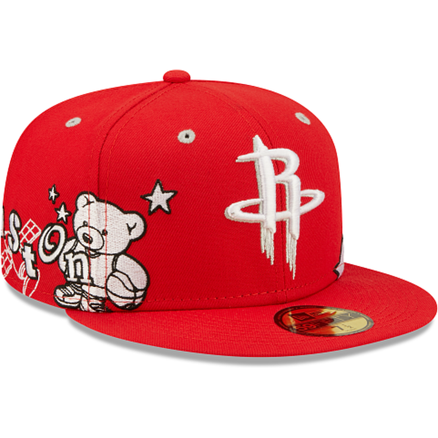 New Era Houston Rockets Teddy 2022 59FIFTY Fitted Hat