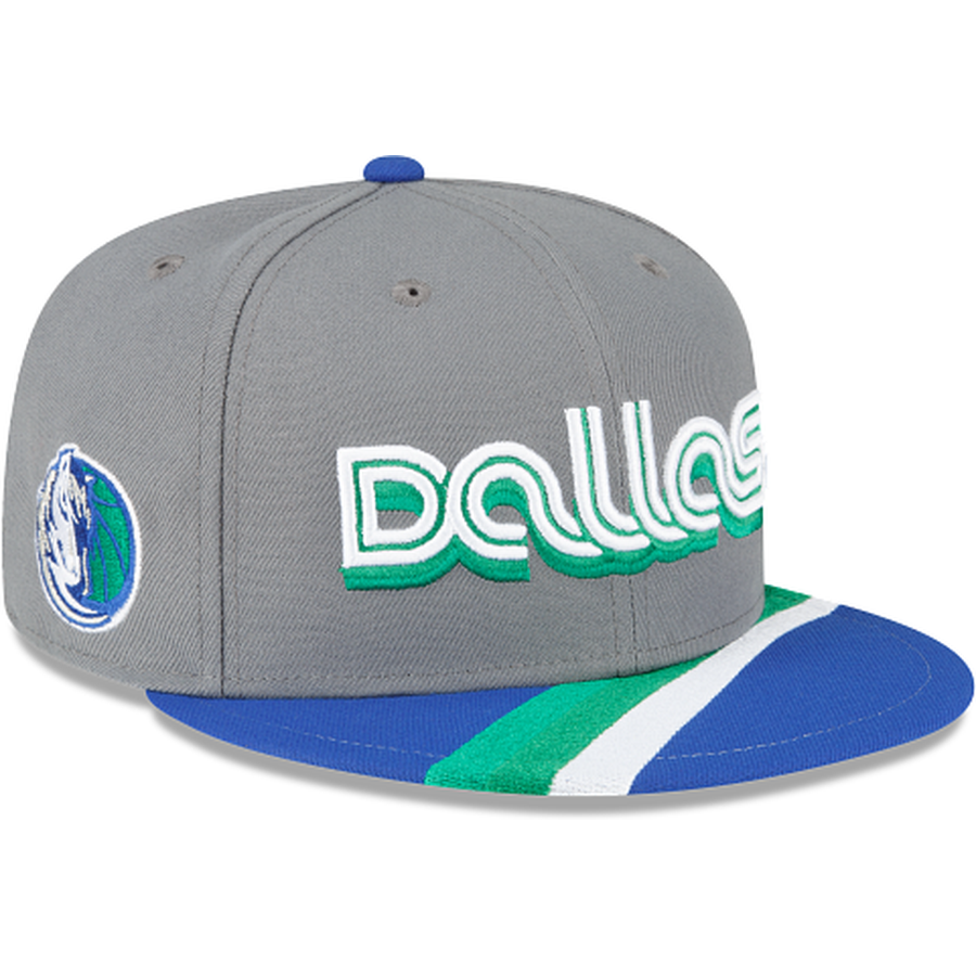 New Era Dallas Mavericks 2022-23 City Edition Gray 59FIFTY Fitted Hat