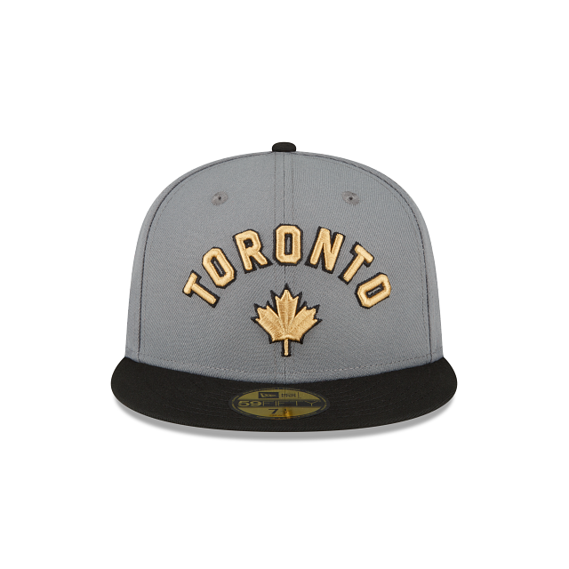New Era Toronto Raptors 2022-23 City Edition Gray 59FIFTY Fitted Hat