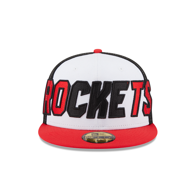 New Era Houston Rockets 2023 Back Half Edition 59FIFTY Fitted Hat