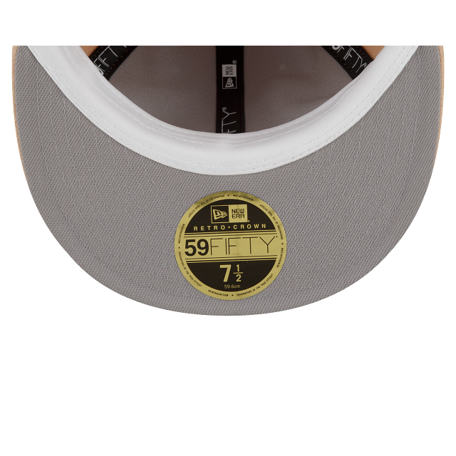 New Era Bricks & Wood X Los Angeles Dodgers Brown Wool Retro Crown 59F