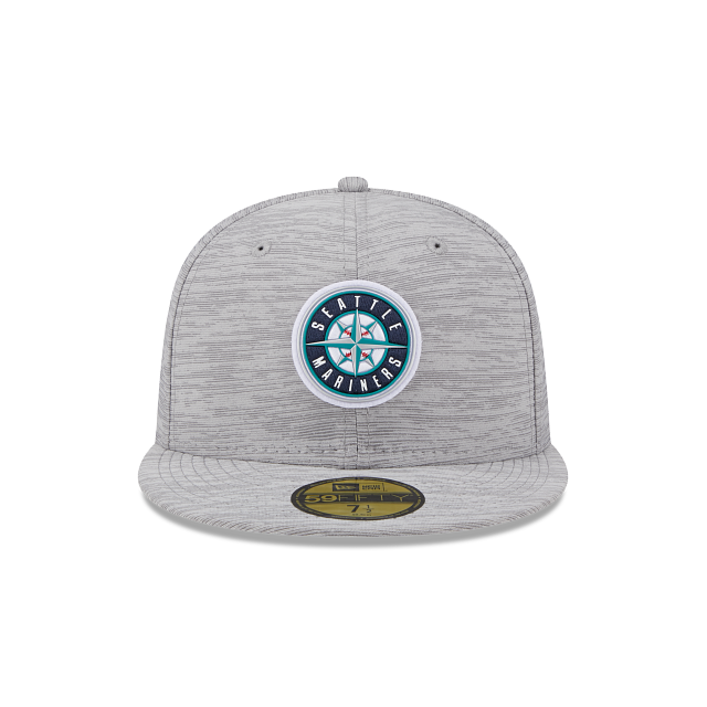 New Era Seattle Mariners 2023 Clubhouse Gray 59FIFTY Fitted Hat