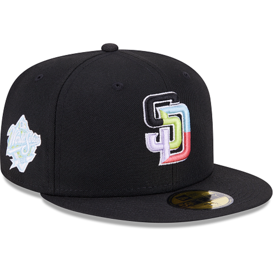New Era San Diego Padres Colorpack Black 2023 59FIFTY Fitted Hat