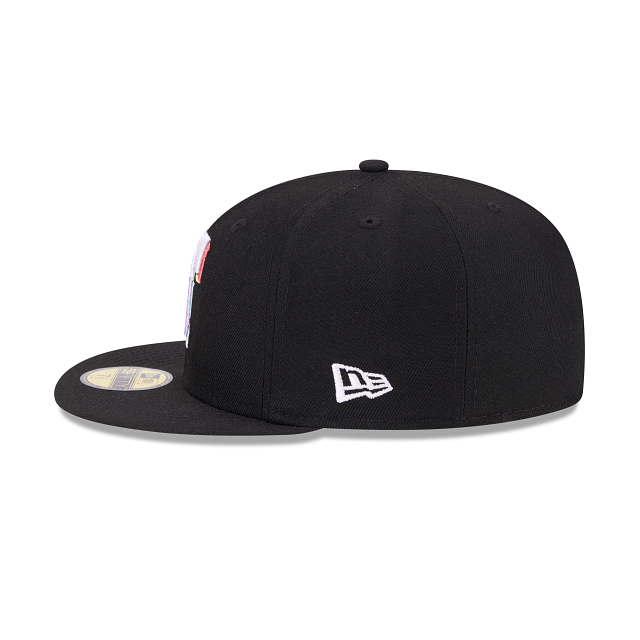 New Era Texas Rangers Colorpack Black 2023 59FIFTY Fitted Hat