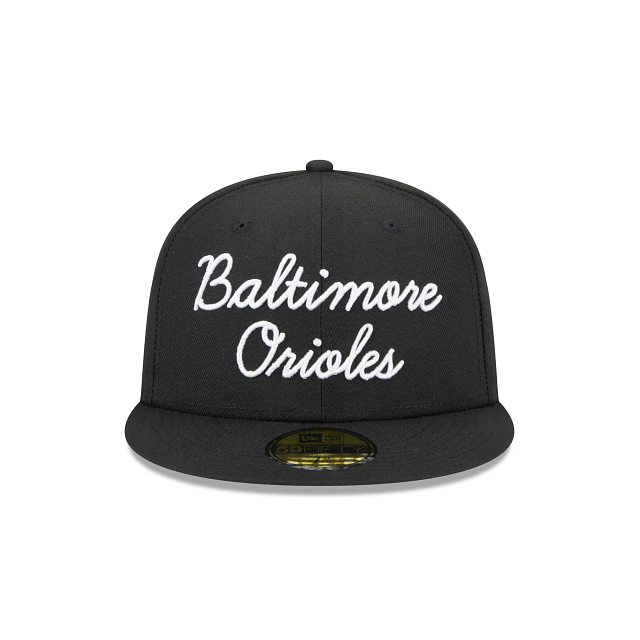 New Era Baltimore Orioles Fairway Script 2023 59FIFTY Fitted Hat