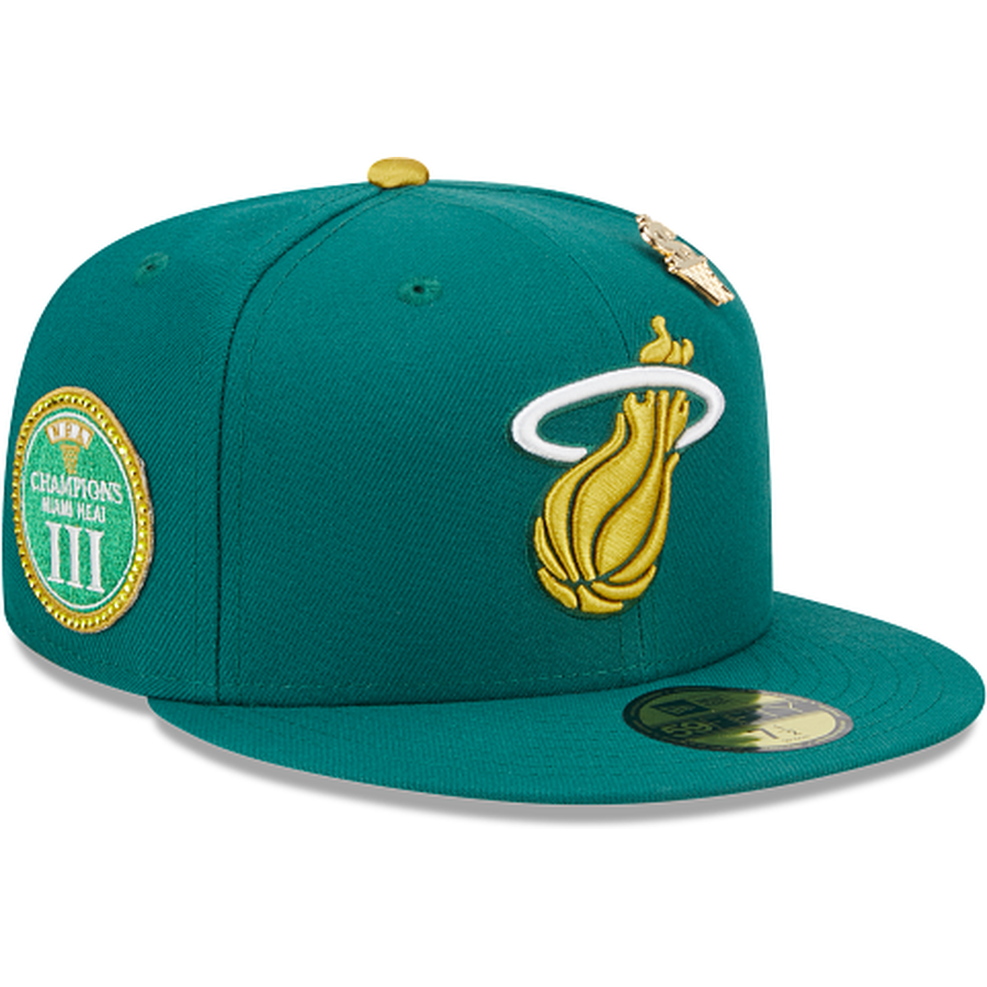 New Era Miami Heat Max Bet 2022 59FIFTY Fitted Hat