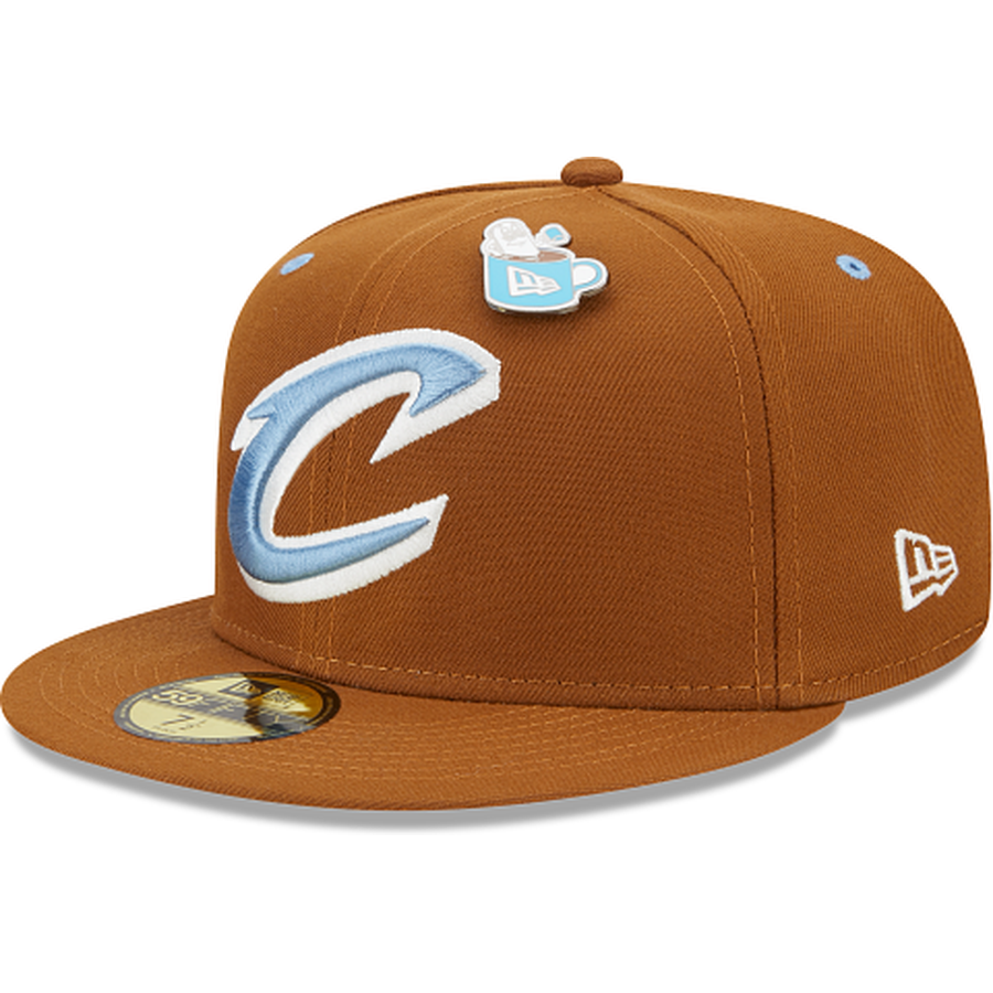 New Era Cleveland Cavaliers Hot Cocoa 2022 59FIFTY Fitted Hat