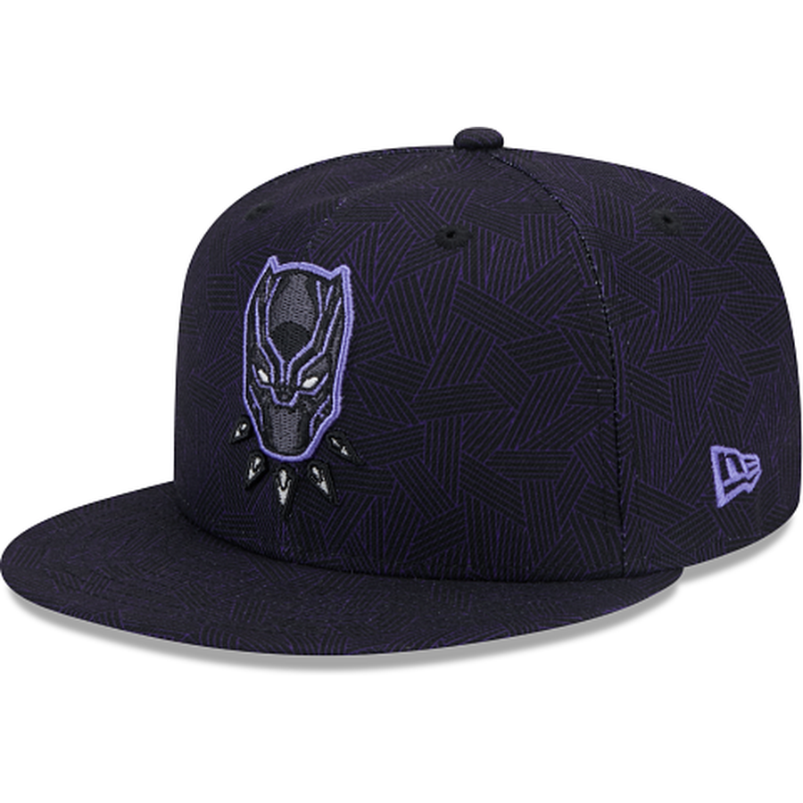 New Era Black Panther Mask Wakanda Forever 2022 59FIFTY Fitted Hat