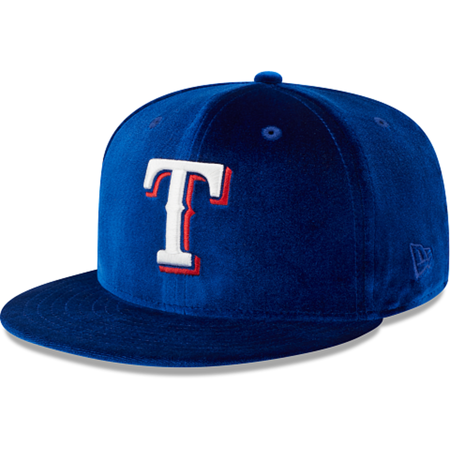 New Era Texas Rangers Velvet 59FIFTY Fitted Hat
