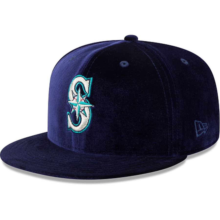 New Era Seattle Mariners Velvet 59FIFTY Fitted Hat