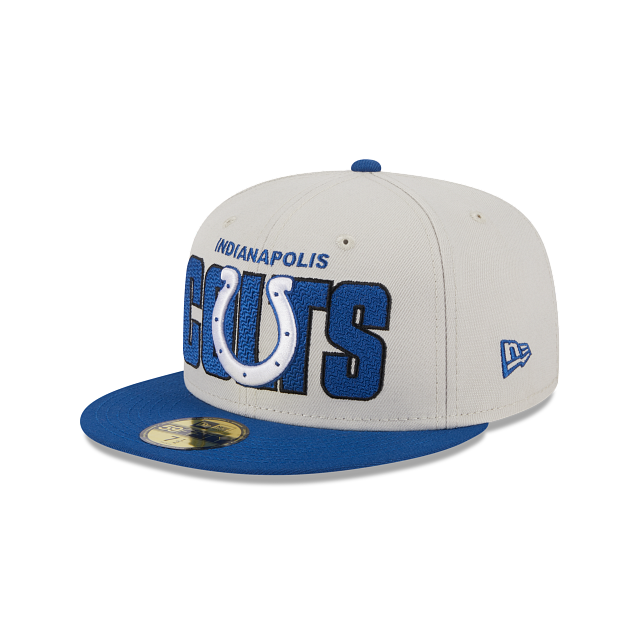 New Era Indianapolis Colts NFL Draft 2023 59FIFTY Fitted Hat